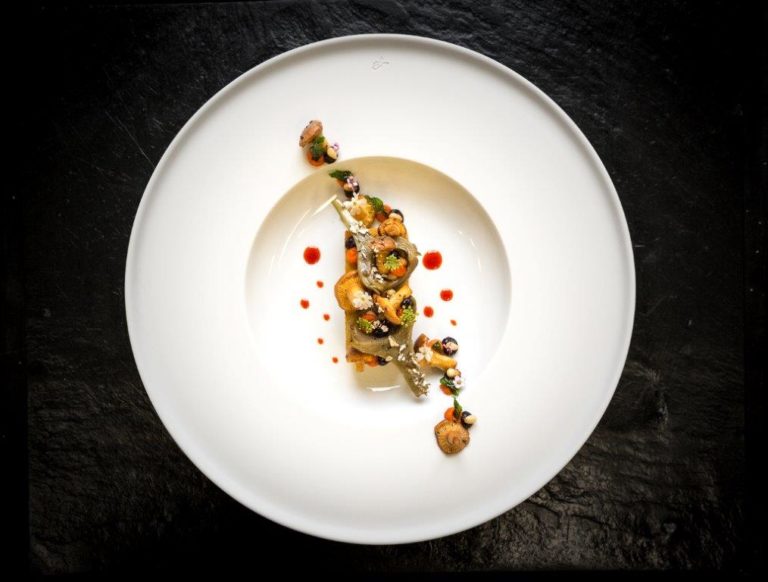 Polenta mit Pfifferlingen und Artischocken von Michael Stortz - Fine ...